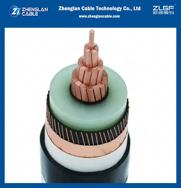 12/20 kV de núcleo único de cable XLPE de cobre/aluminio N2XSY NA2XSY ...