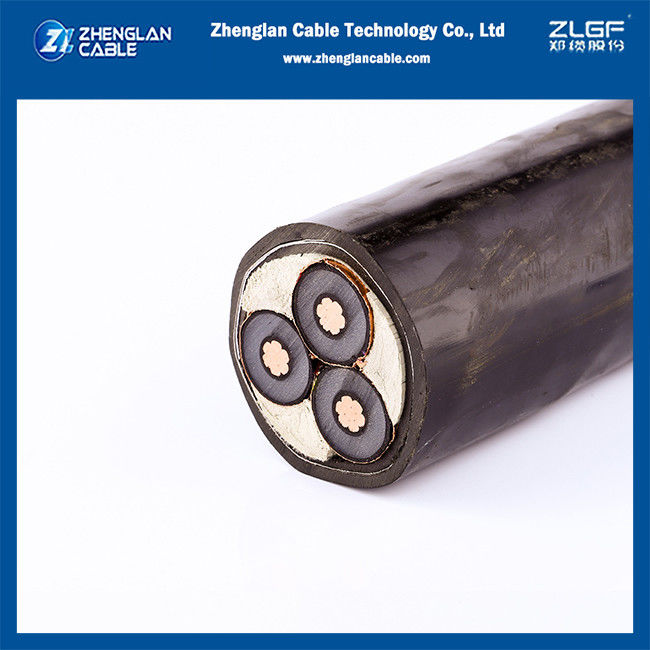El cable subterráneo MV 18/30KV 3x120mm2 CU/SC/XLPE/SC/CWS+CTS/PE ...