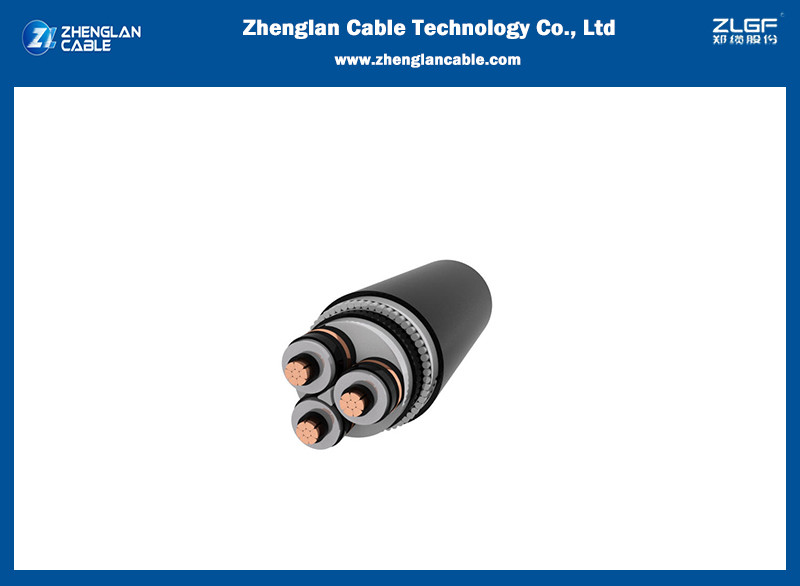 Cables de energía de media tensión con bloqueo de agua longitudinal 240SQMM
